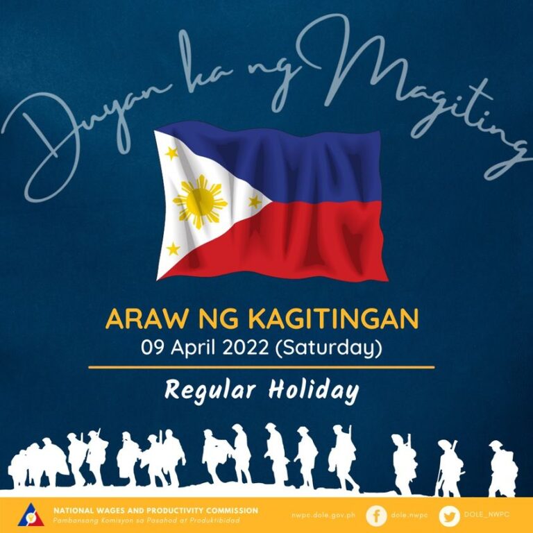 Araw ng Kagitingan April 9, 2022 Regular Holiday - DAVAO LIFE Araw ng Kagitingan April 9, 2022 Regular Holiday - DAVAO LIFE