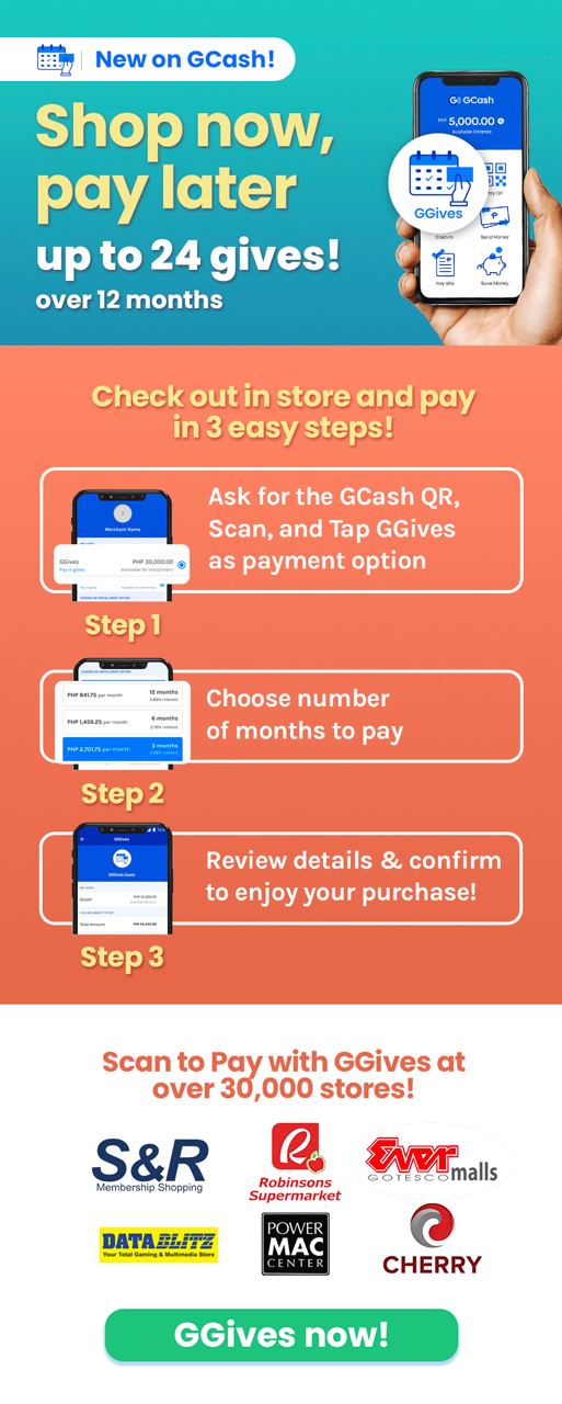 Shop Now And Pay Later Using The GCash QR Code - DAVAO LIFE